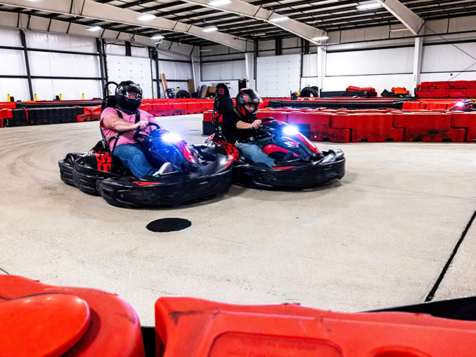 Ready, set, go! These sleek karts are primed for action, promising an adrenaline rush that'll make you feel like Mario Andretti.