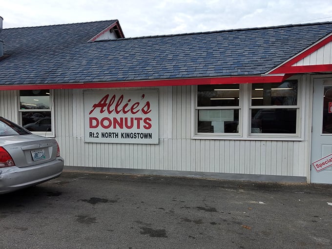 Welcome to donut paradise! Allie's modest exterior belies the sugary wonders within, like a delicious secret waiting to be discovered.