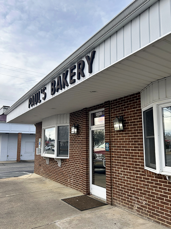 Welcome to donut paradise! Paul's Bakery's unassuming exterior hides a world of sugary delights that would make Homer Simpson weep with joy.