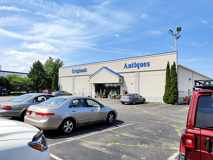 Welcome to the time machine! Originals Mall of Antiques beckons with promises of treasures and trips down memory lane.