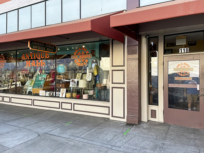 Step right up to the time machine! This charming storefront is your portal to a world where nostalgia reigns supreme and every visit is an adventure.