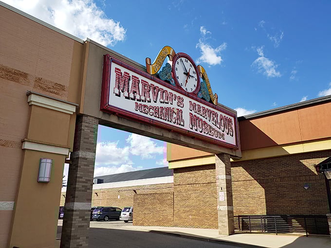 Step right up, folks! This isn't your average strip mall &ndash; it's the gateway to a wonderland of whimsy and nostalgia. Time to let your inner child run wild!