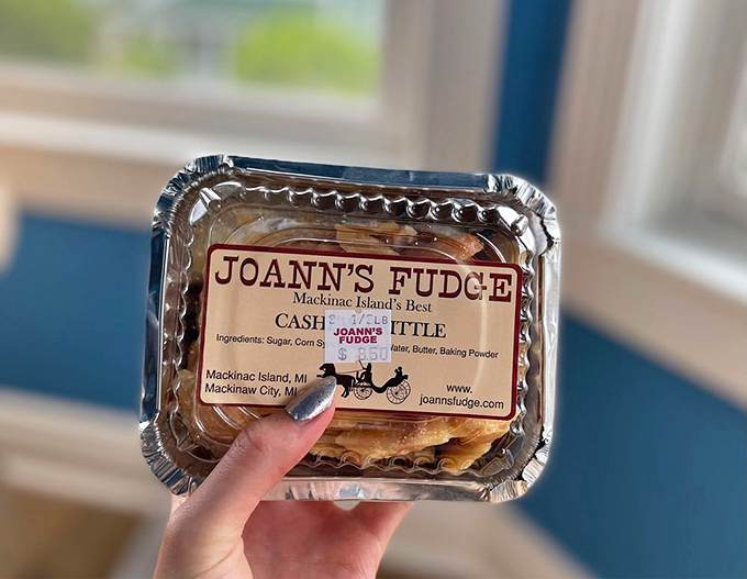 Brittle me this: What's nutty, crunchy, and irresistible all over? This cashew brittle that's about to disappear faster than you can say "yum!"