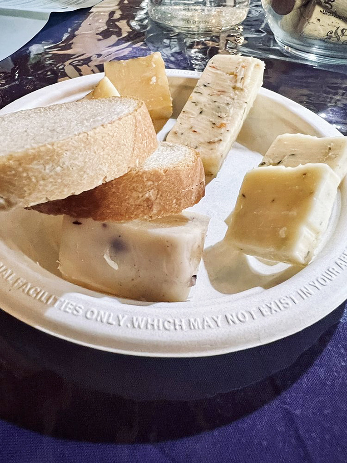 Say cheese... and wine! This plate of dairy delights is the perfect dance partner for Cedar Creek's vinous virtuosos.