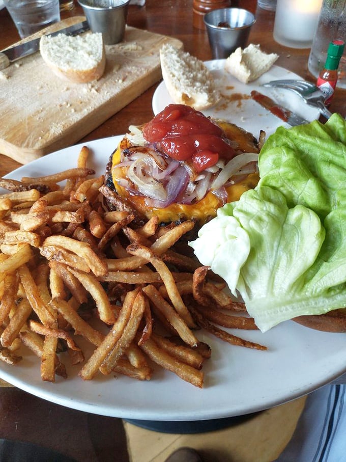 Hold the phone &ndash; is that the burger of my dreams? With fries so crispy, they could star in their own ASMR video.