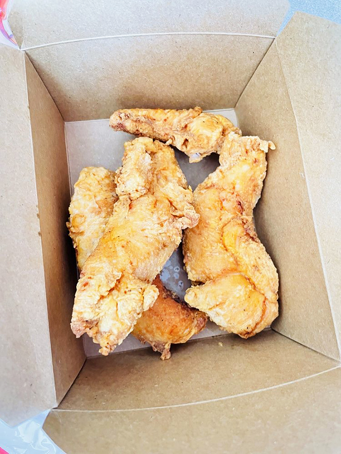 Crispy on the outside, juicy on the inside &ndash; these chicken tenders are like a hug for your taste buds.