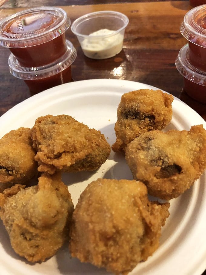 These aren't your garden-variety mushrooms. Crispy, golden, and utterly addictive – they're the funghi you'll want to invite to every party.