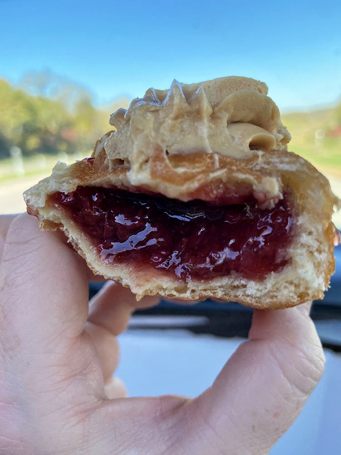 PB&J leveled up! Hanisch's take on this childhood classic proves that growing up doesn't mean giving up on fun food.