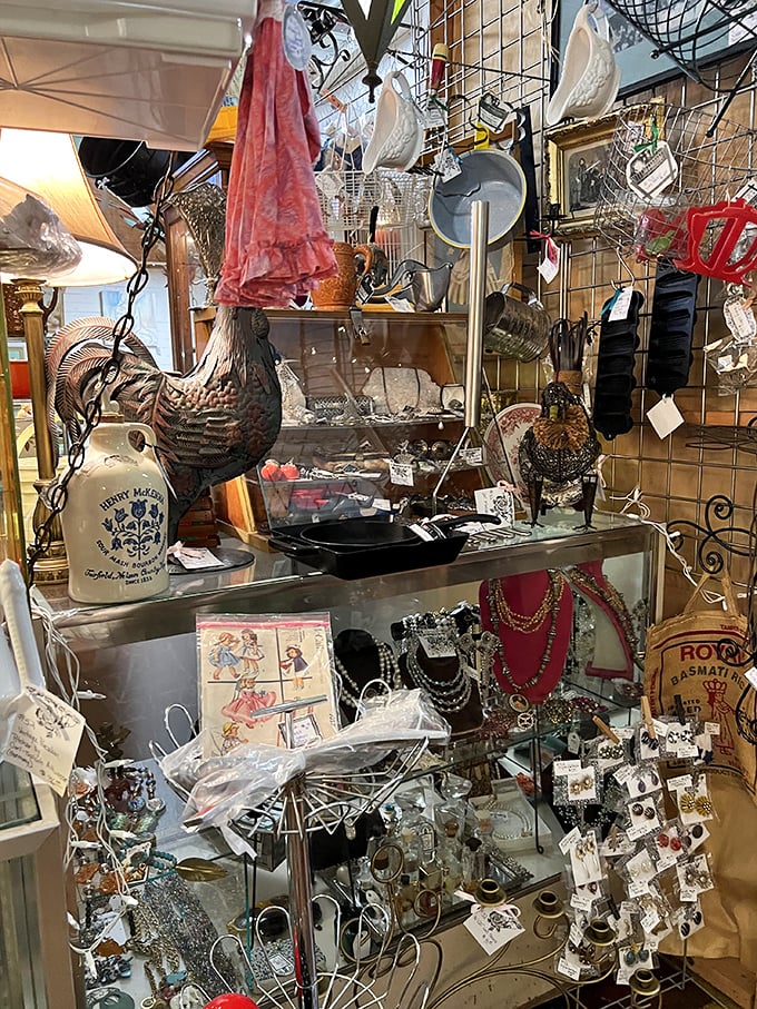 Jewelry that tells a story. Each piece whispers tales of flappers, disco queens, and everything in between.