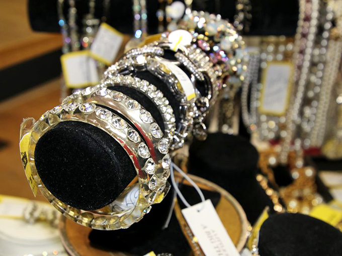 Sparkle central! Who needs Tiffany's when you can bedazzle yourself with these pre-loved gems and baubles?