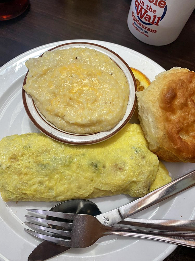 This omelet is fluffier than a cloud and packed with more flavor than a Southern gossip session.