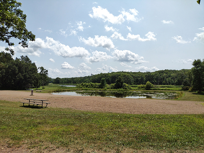 Lake views and a picnic table: Minnesota's version of beachfront property. Just add sandwiches and good company for the perfect day out.