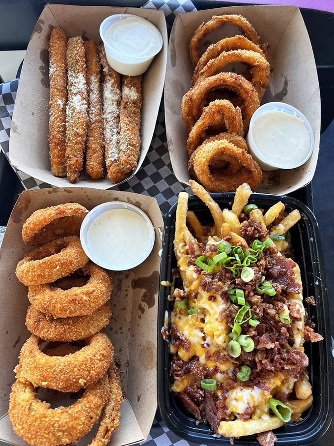 Crispy, cheesy, and utterly irresistible. These sides are the Laverne and Shirley of the appetizer world &ndash; a dynamic duo you can't help but love.