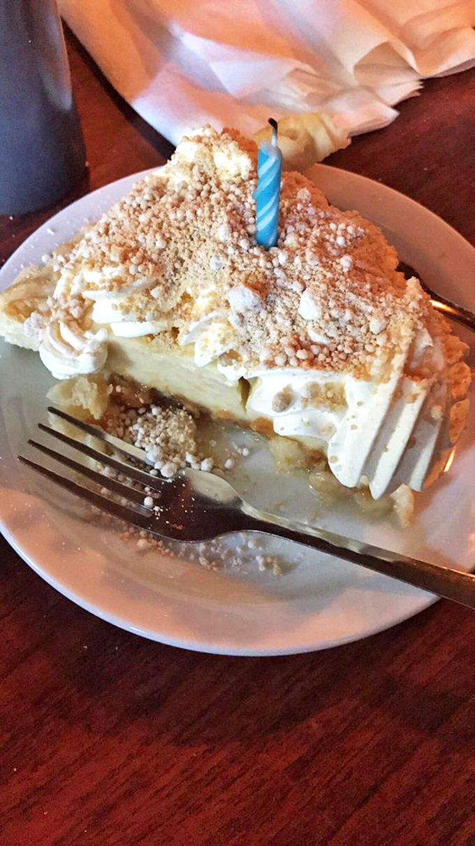 Peanut butter pie so good, it'll make you forget all about your diet resolutions. One bite, and you're in dessert nirvana.