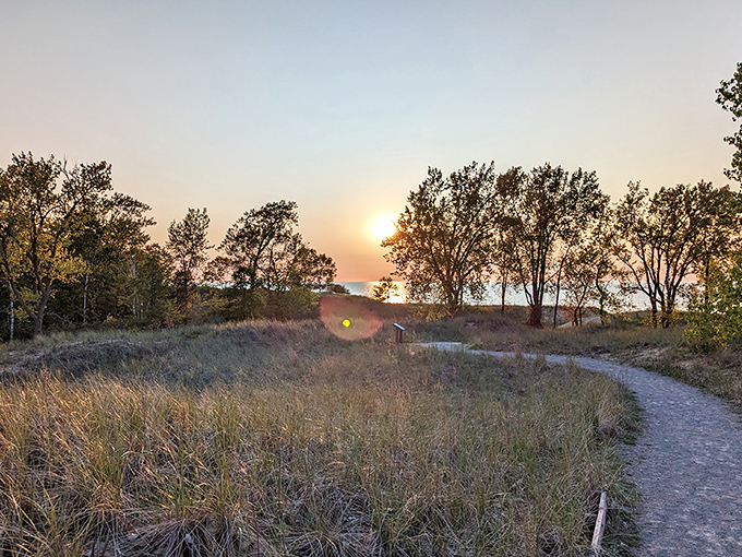 Nature's own light show! Port Crescent's sunsets rival any Vegas spectacle, minus the neon and regrettable decisions.