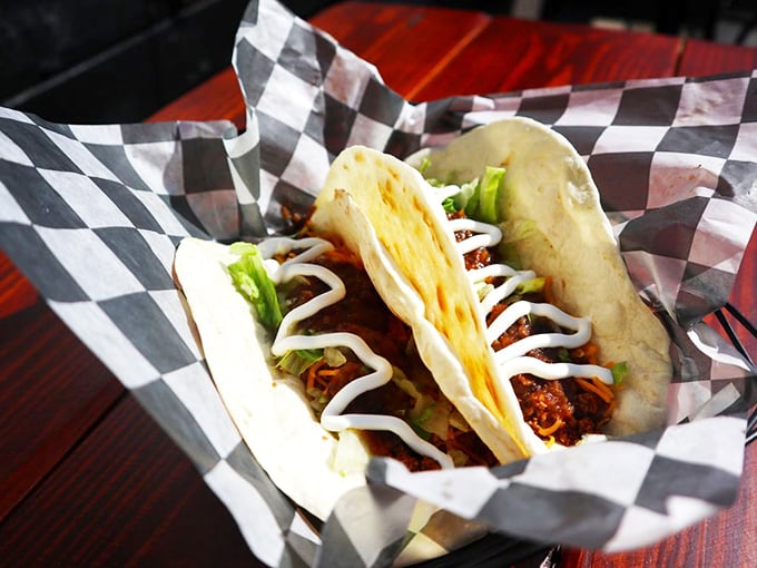 Taco 'bout a good time! These tacos are like a flavor fiesta in your mouth. No passport required for this south-of-the-border adventure.