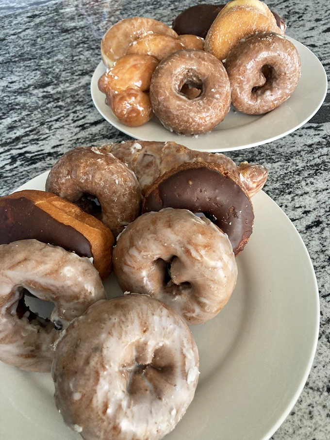Donut worry, be happy! This box of joy is guaranteed to turn any frown upside down faster than you can say "sprinkles."