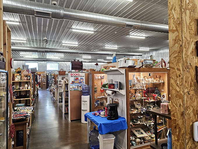 It's not clutter, it's curated chaos! Each booth is a time capsule, waiting for you to crack it open and dive in.