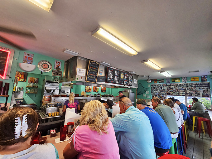 A full house of happy diners &ndash; the ultimate Tarks seal of approval. Good vibes and great eats are always on the menu here.