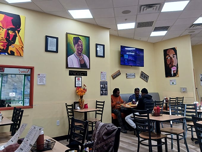 Where strangers become friends over shared plates of Southern goodness. It's like a family reunion, minus the awkward small talk!