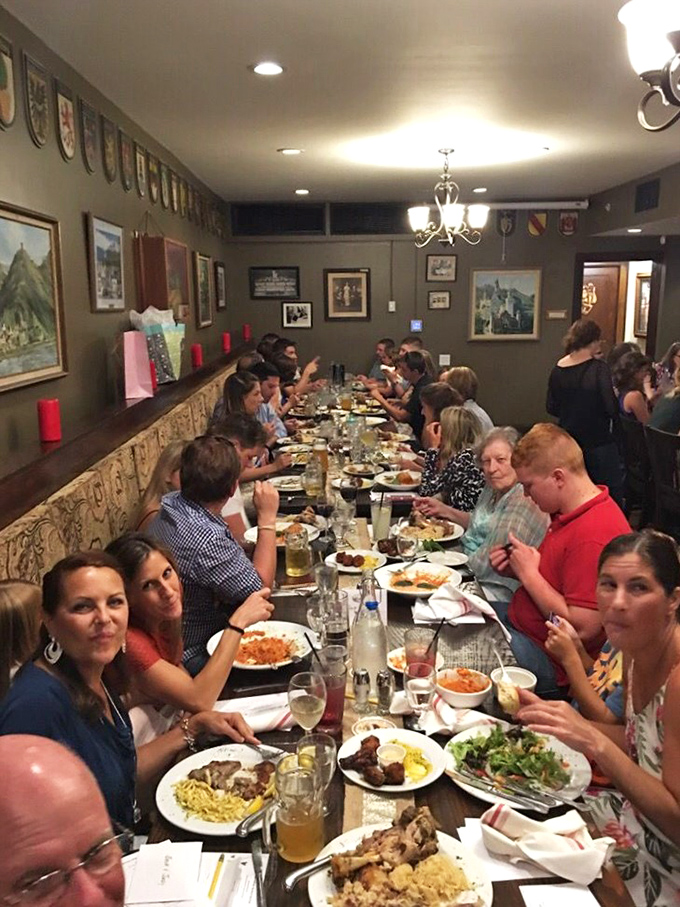 A feast fit for a Bavarian king! When the food's this good, strangers become friends and calories don't count.