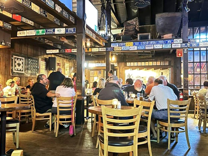 Happy diners, hearty conversations, and the promise of a great meal. It's like Thanksgiving dinner, minus the awkward family drama and with much better food.