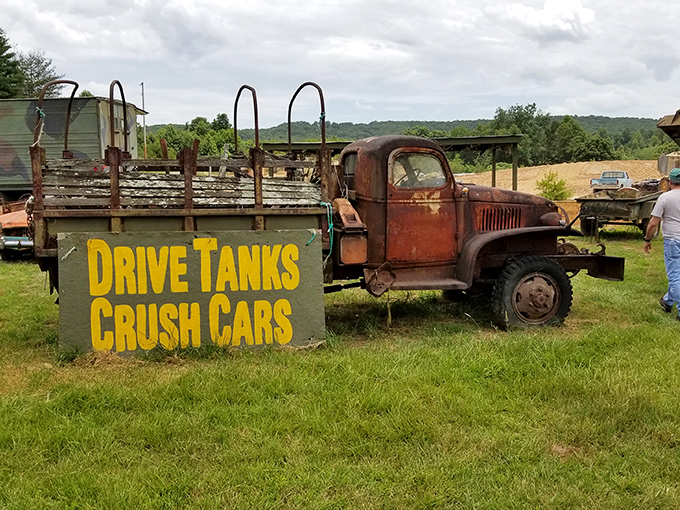 Truth in advertising at its finest. This sign promises exactly what it delivers &ndash; a smashing good time!