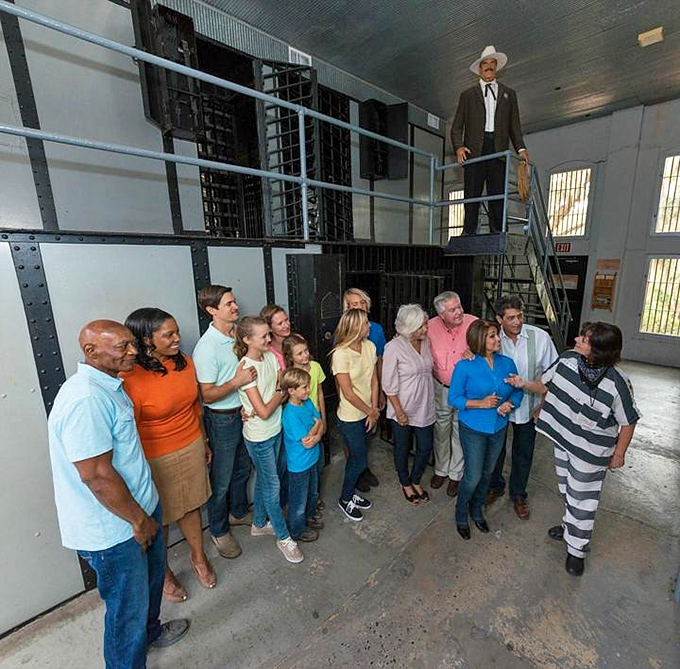 Crime doesn't pay, but it sure draws a crowd! Visitors get the 411 on life behind 19th-century bars