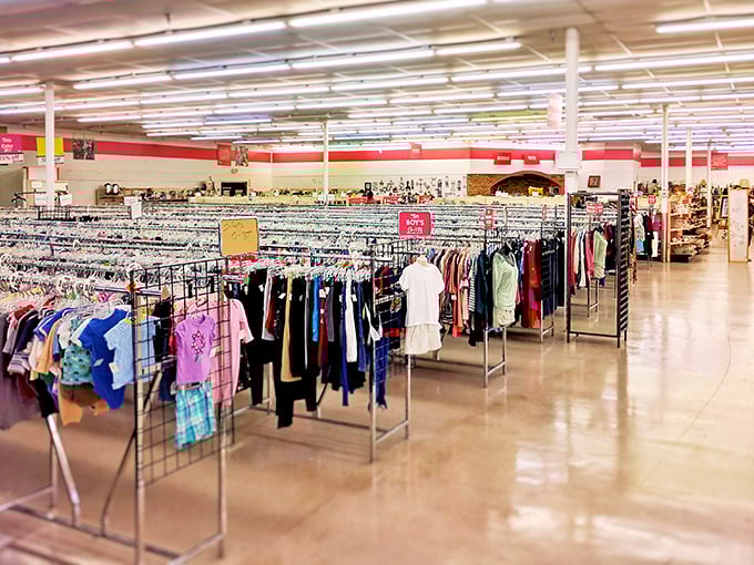 A sea of clothes, a forest of hangers &ndash; navigating this fashion labyrinth is an adventure worthy of Indiana Jones.