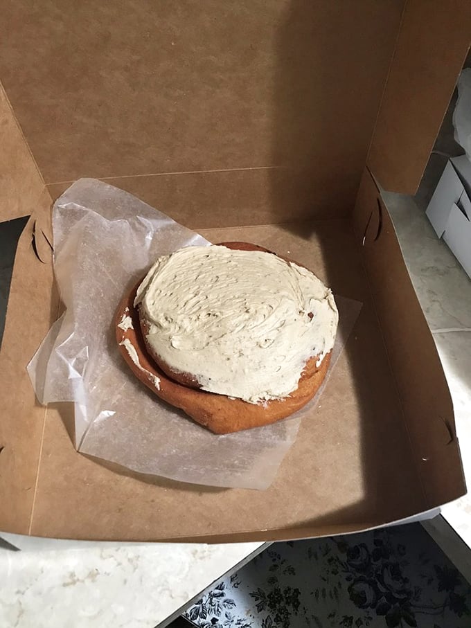 The maple frosted coffee roll &ndash; breakfast's dynamic duo in one delicious package. It's like your morning routine got a delicious makeover.