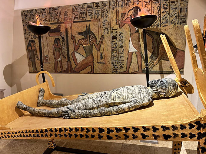 Wrap party, anyone? This mummy exhibit unwraps the mysteries of ancient Egyptian burial practices.