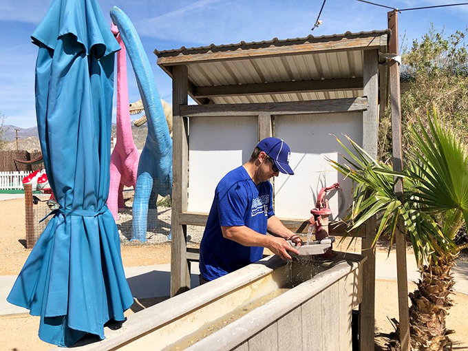 Eureka! Modern-day prospectors can try their luck panning for gold. Who needs a time machine when you've got imagination?