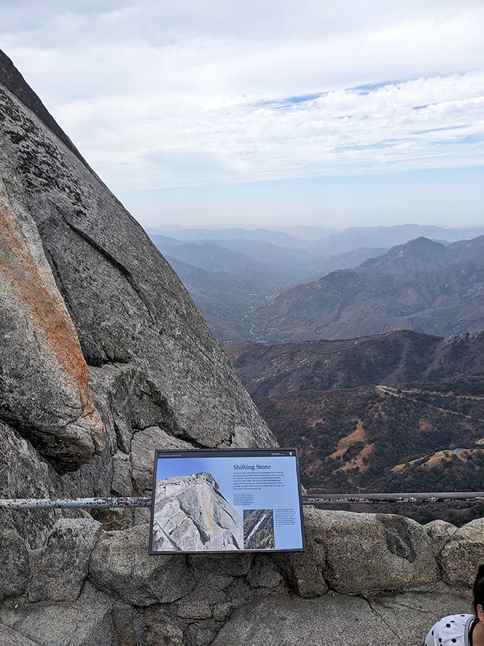 "Shifting Stone" sounds like a rejected Indiana Jones movie title, but it's actually a fascinating geological lesson with a killer backdrop.