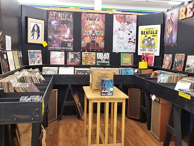 Vinyl nirvana! From Beatles to Bowie, this record collection is a greatest hits of music history. Can you dig it?