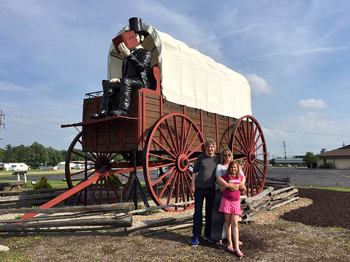 "Look, Ma! I'm taller than Lincoln!" This family-friendly attraction brings out the kid in everyone – even our 16th president.