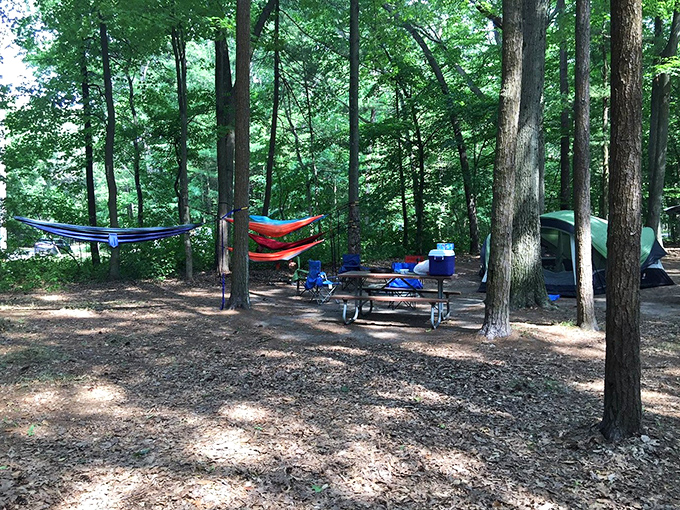 Camping or glamping? With these colorful hammocks, it's hard to tell where roughing it ends and chilling begins.