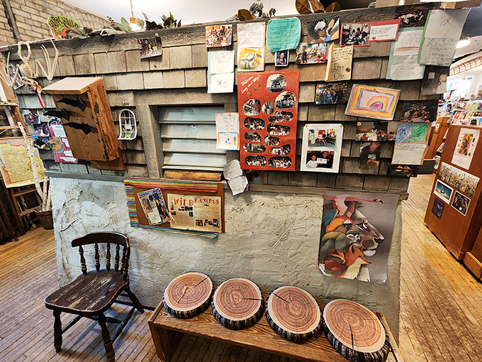 Cozy corners and comfy chairs &ndash; this reading nook is the perfect spot to curl up with a good book and let your imagination run wild.