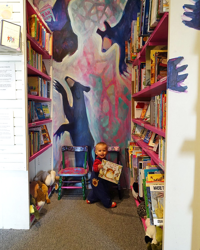 Where wild things roam and imaginations soar. This kids' corner is more magical than a chocolate factory run by Oompa Loompas.
