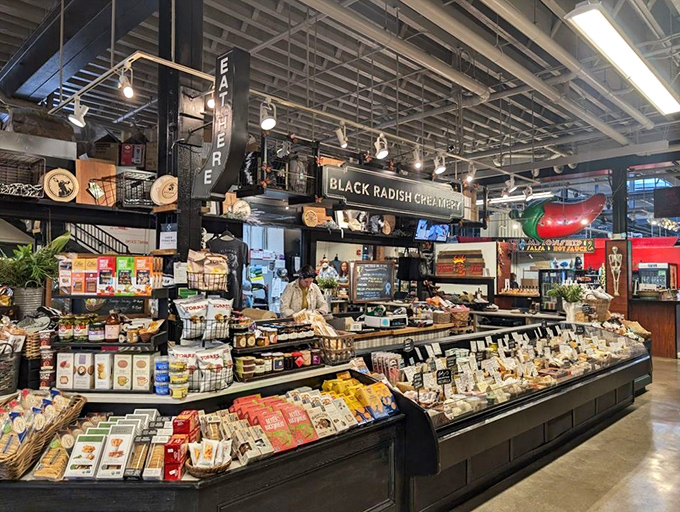 Say cheese and smile! Black Radish Creamery's spread is so impressive, it could turn anyone into a turophile (that's a cheese lover, folks!).