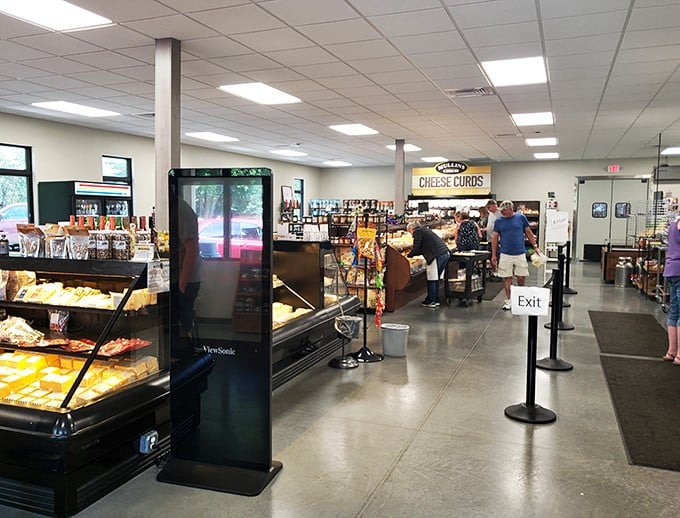 Happy customers, full baskets, can't lose. It's like Black Friday for cheese enthusiasts, minus the chaos and with 100% more dairy.