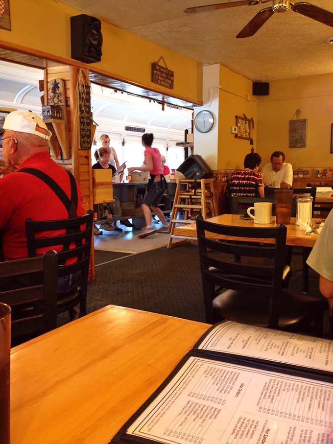 A slice of Americana, served with a side of friendly chatter and bottomless coffee.