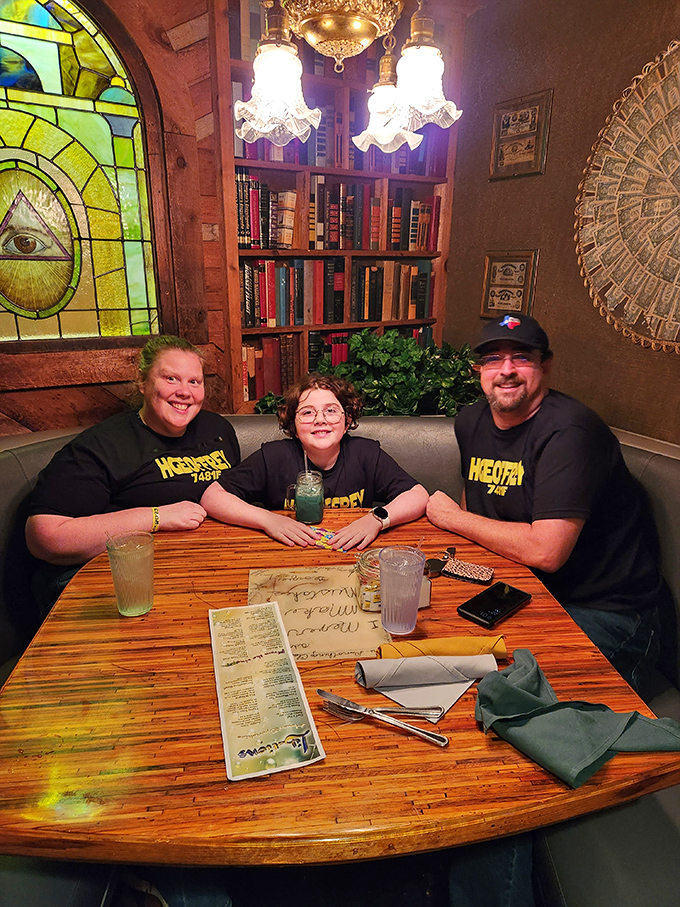 Smile, you're on candid camera! This family's about to embark on a culinary adventure that'll be remembered for generations.