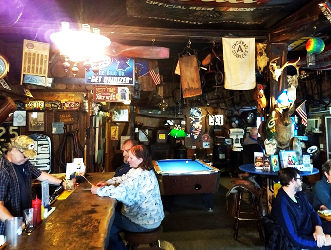 Pull up a chair and join the party! At the Blue Ox, strangers are just friends you haven't shared a cheese curd with yet.