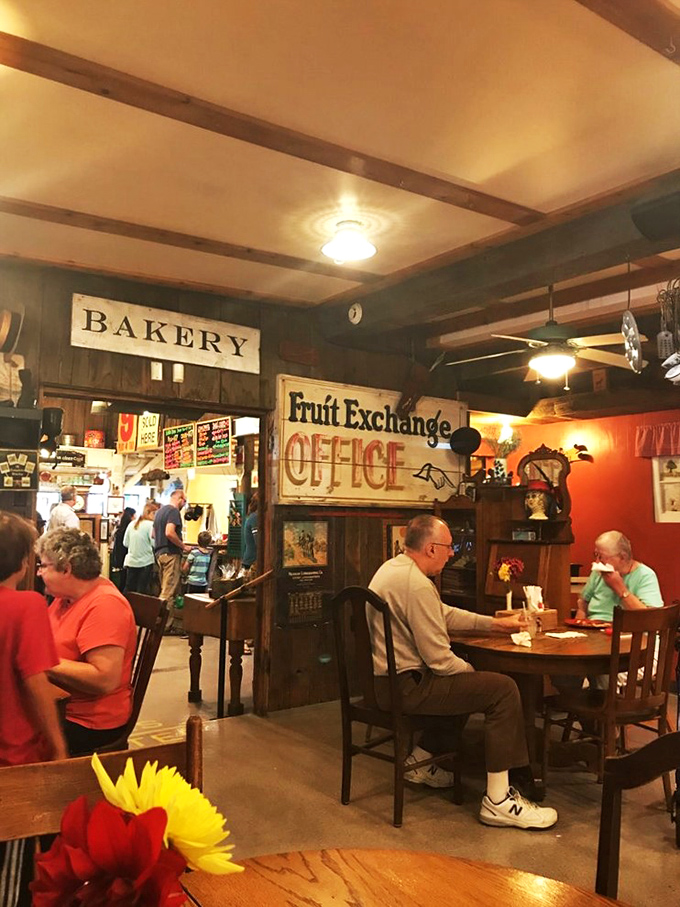 Where strangers become friends over slices of pie. It's like a real-life version of that diner from "When Harry Met Sally," minus the fake... you know.