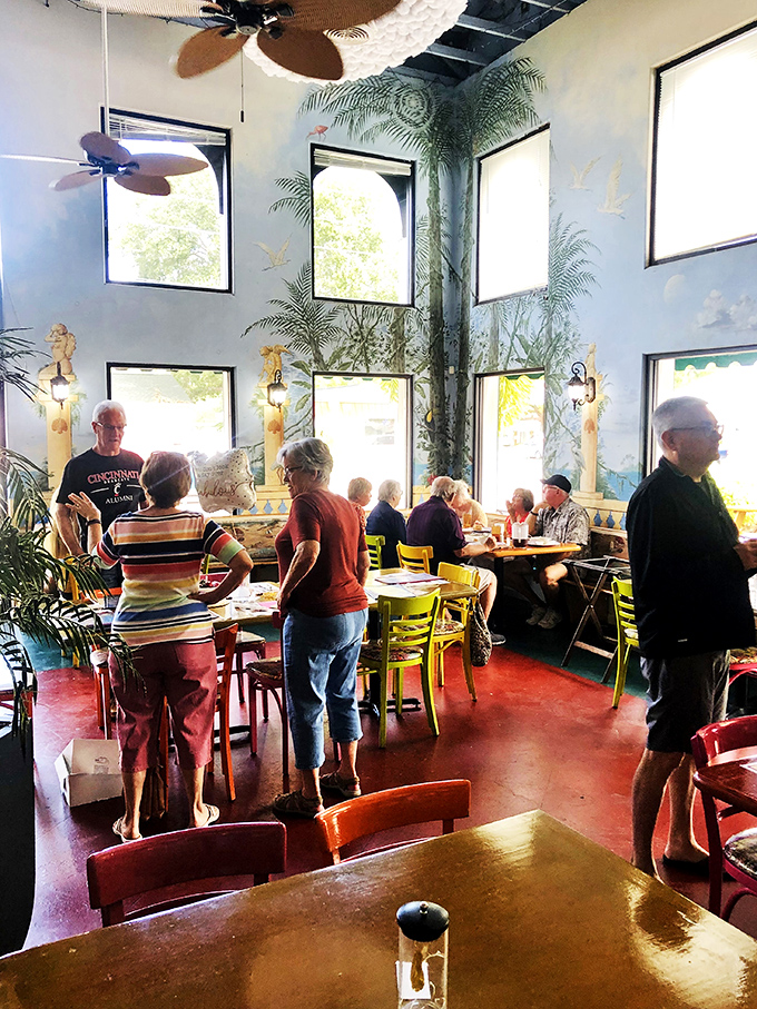 Where strangers become amigos over plates of picadillo. This isn't just dinner; it's a nightly block party!