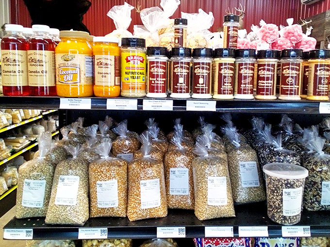 Spice up your life! This display is giving the Spice Girls a run for their money in the variety department.