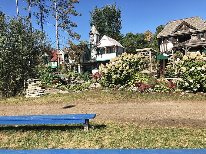 A garden fit for royalty, or at least for those who enjoy pretending to be royalty for a day. No green thumb required, just a vivid imagination.