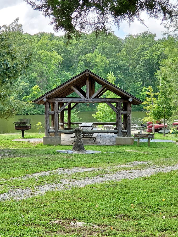 Picnic perfection: where "dining al fresco" meets "is this heaven?" Spoiler alert: it's Virginia.