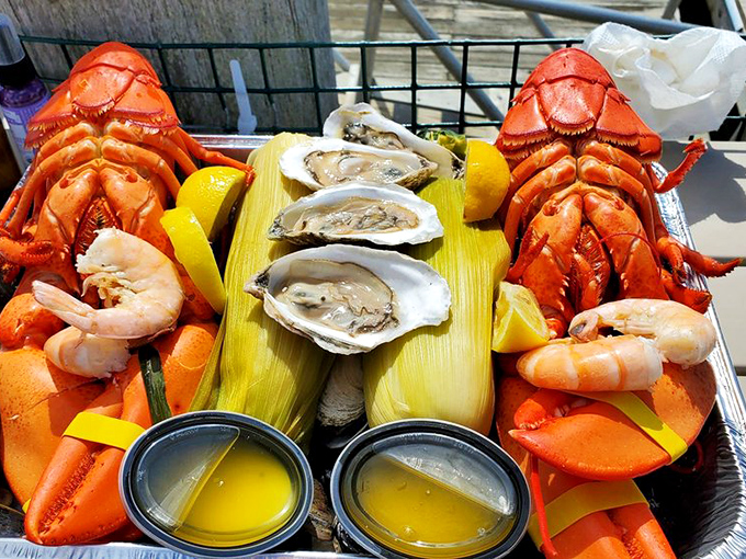 Holy mackerel! This seafood spread is so fresh, it might just swim off your plate. Dive in!