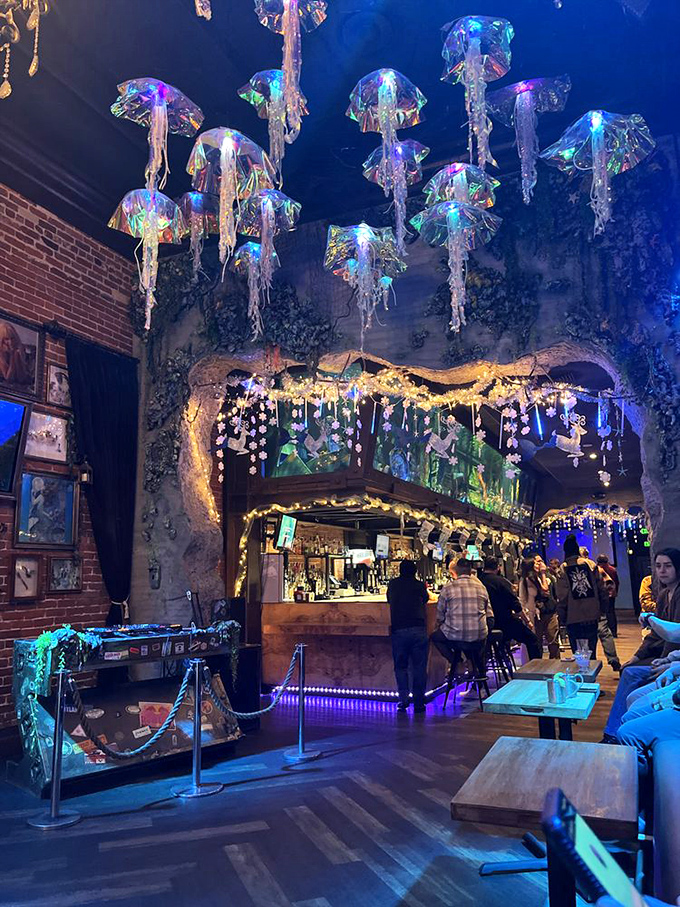 Step into a world where "Under the Sea" isn't just a catchy Disney tune - it's a fully immersive happy hour experience!